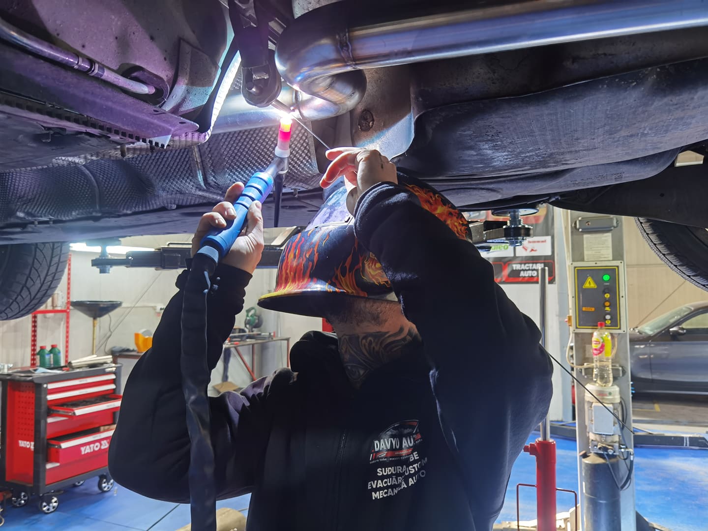 Sudura Tobe - Davyo Auto - Centru Reparatii Daune Auto Bucuresti